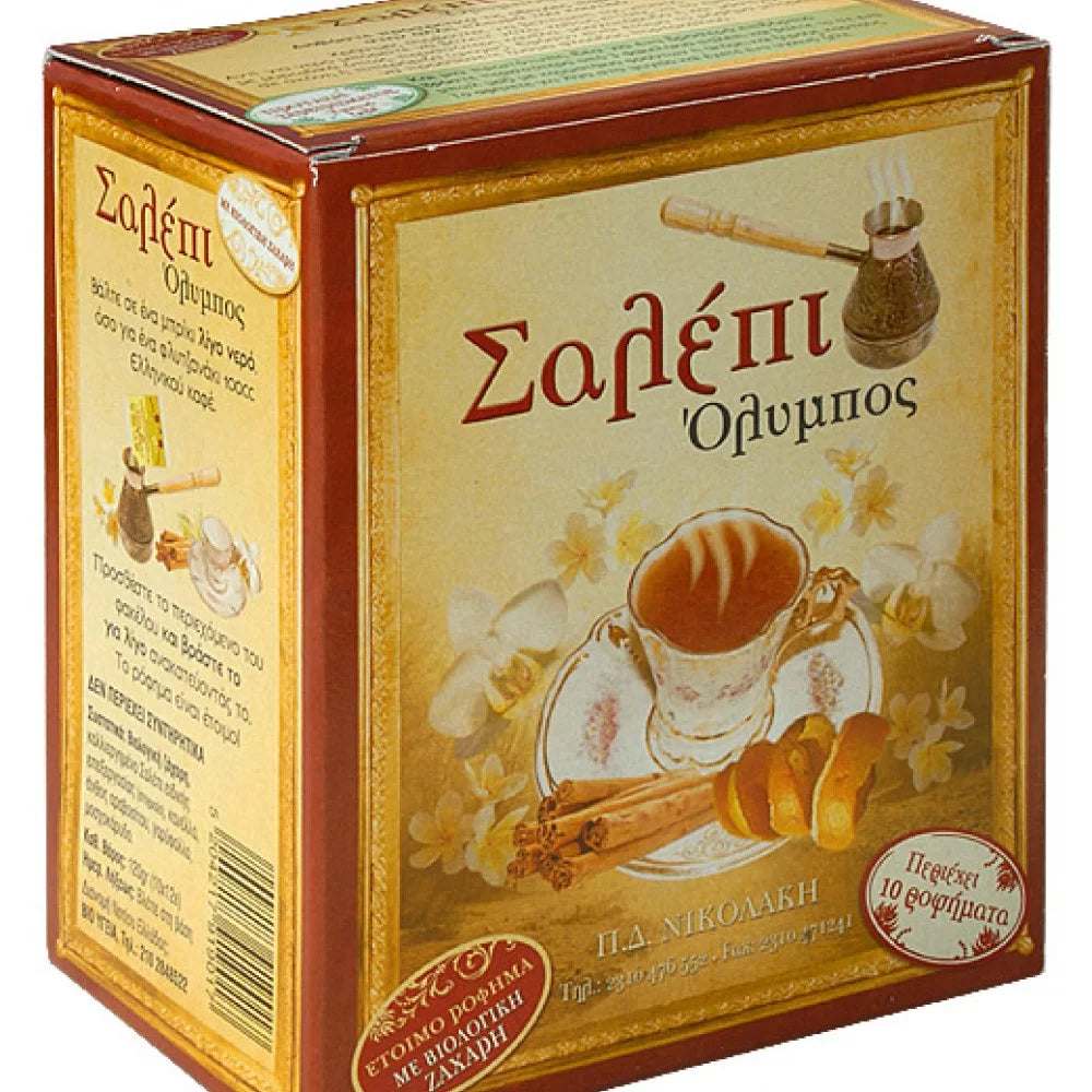 Salep (pije instant në qese), 10 x 10 copë – DYQANI BIO