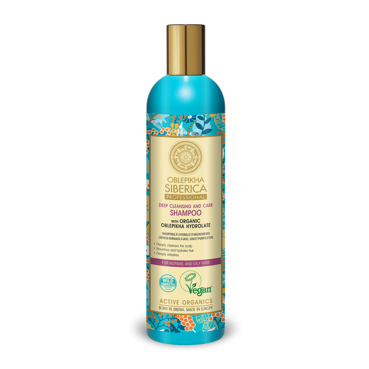 Shampon për flokë normal dhe të yndyrshëm, 400ml – DYQANI BIO