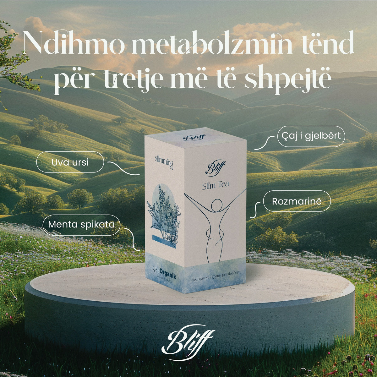 Çaj i dobësimit Slim, 50g – DYQANI BIO