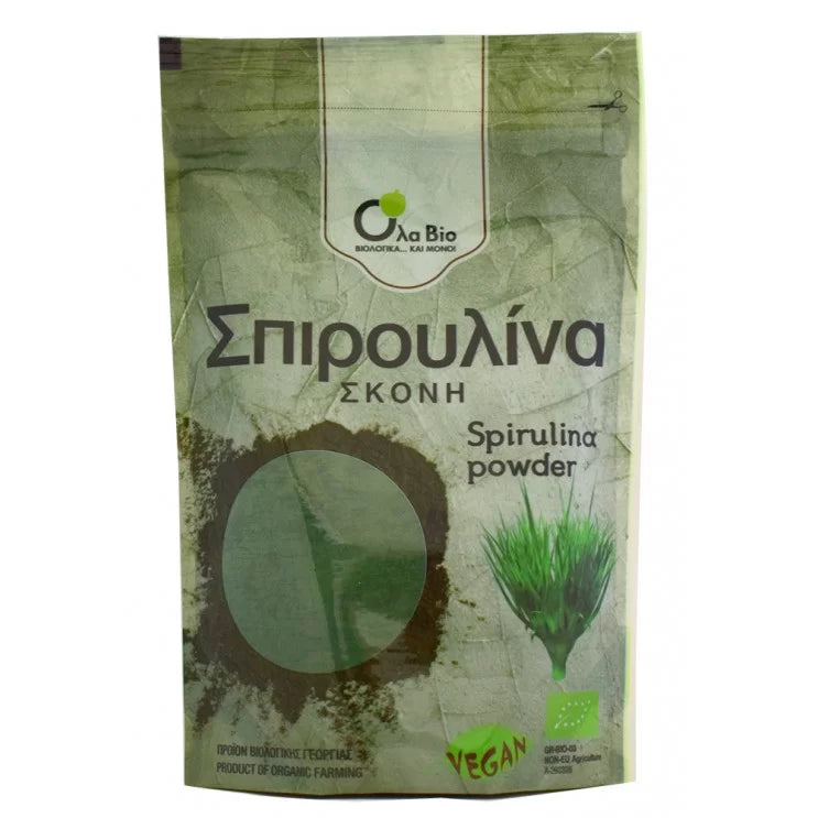 Spirulina pluhur Bio, 100g – DYQANI BIO