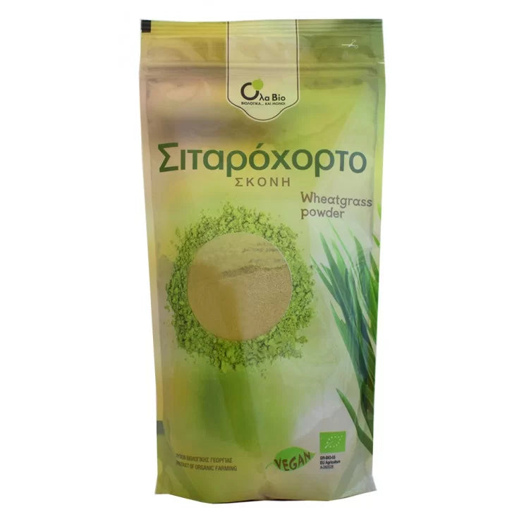 Pluhur nga bari i grurit Bio, 125g – DYQANI BIO