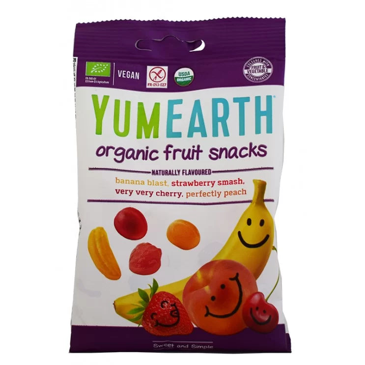 YumEarth bombona frutash BIO, 50g – DYQANI BIO