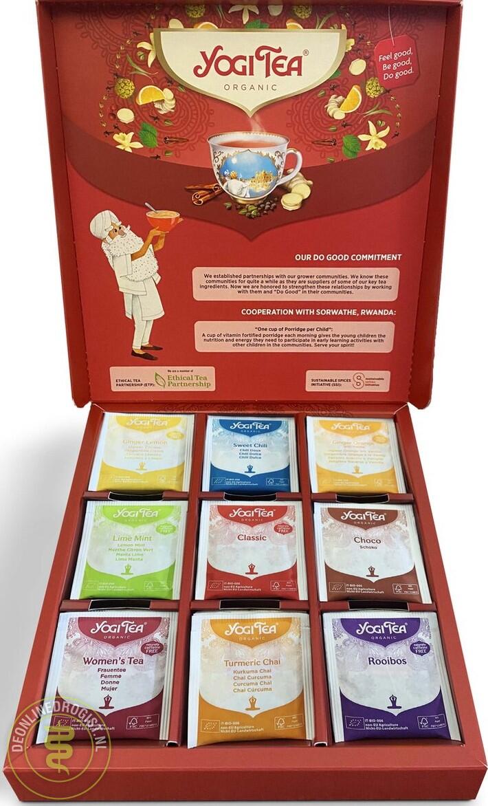 Yogi Tea Selection Box – DYQANI BIO