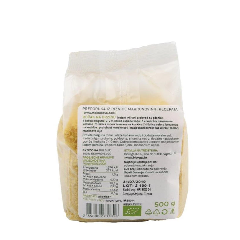 Bollgur, 500g – DYQANI BIO