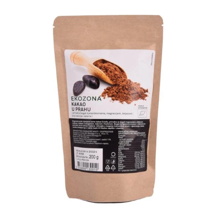Kakao pluhur, 200g – DYQANI BIO