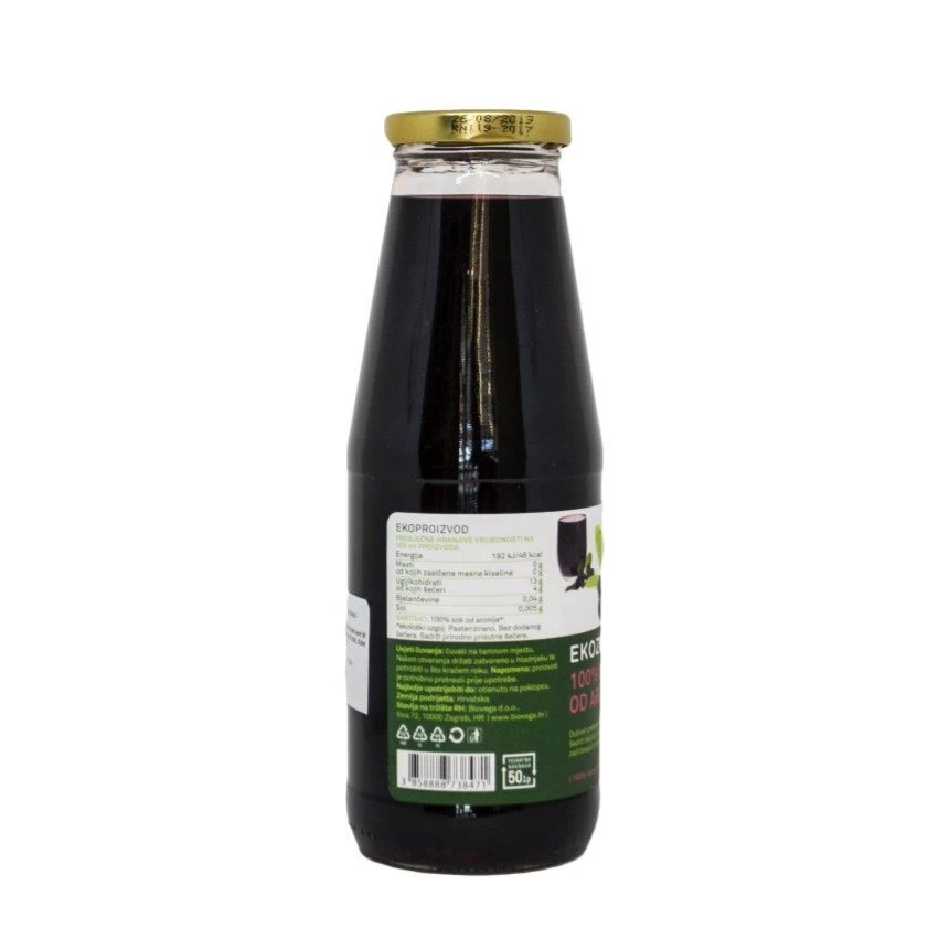 Lëng nga aronia, 700ml – DYQANI BIO